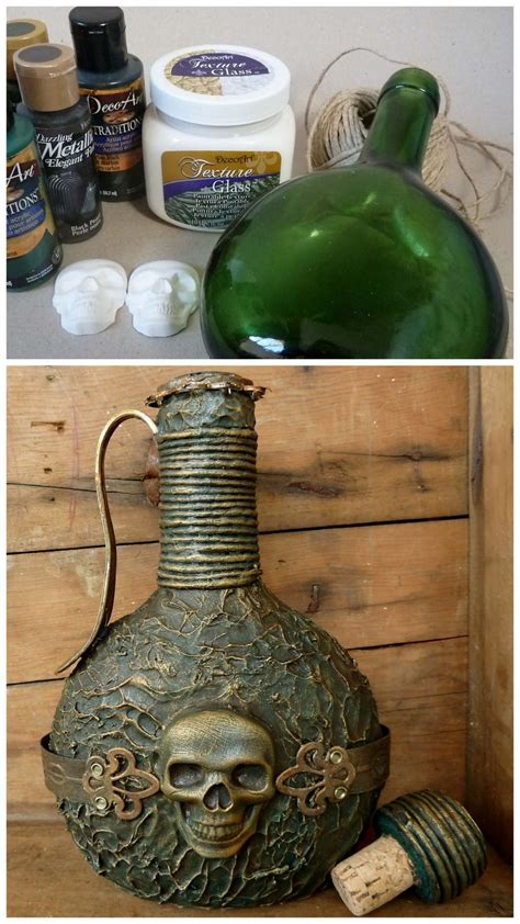 Diy Pirate Bottle Tutorial From Angelica Incredibly Detailed Tutorial
