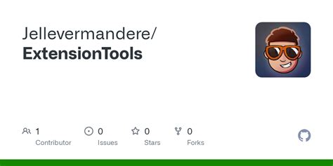 github jellevermandere extensiontools