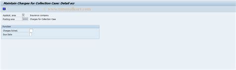 FQDM SAP Tcode Posting Area FQDM SAP Tcode Posting Area