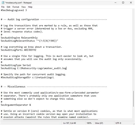 Secure Iis With Modsecurity