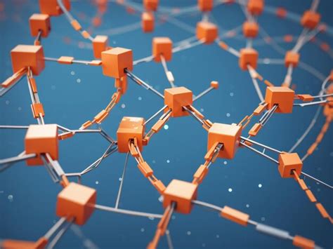 Premium Ai Image Title Blockchain Concept Chain Of Network Connections