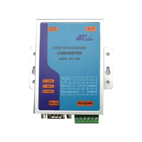 ATC TCP IP ETHERNET To Serial RS RS RS Converter Adapter Adaptor PicClick AU