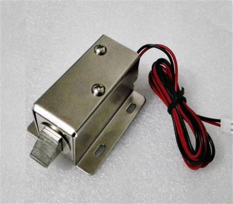 Kunci 12v Pintu Kabinet Cabinet Arduino Lock Assembly Solenoid Rfid