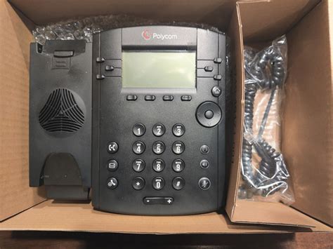 Used Polycom Vvx 300 Desktop Phone 2200 46135 001 Ubb Threads
