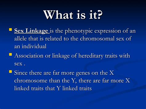 1606735473 Sex Linkage And Sex Linked Traitsppt