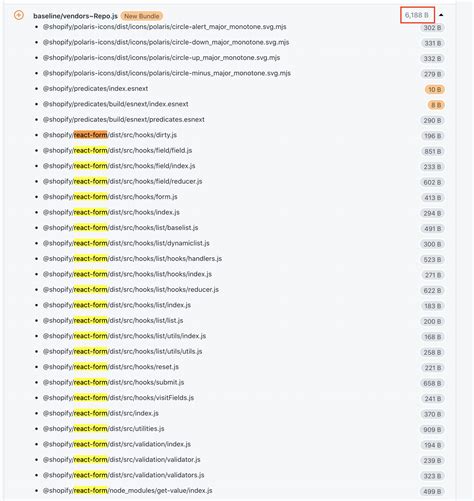 [react form] application fails to build when using react form package · issue 1715 · shopify