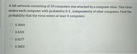 solved a lab network consisting of 10 computers was attacked