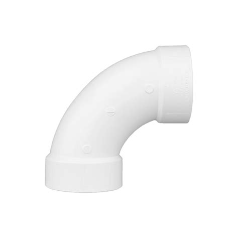 Charlotte Pipe 2 In Pvc Dwv Long Sweep 14 Bend Pvc 00304 0800 At