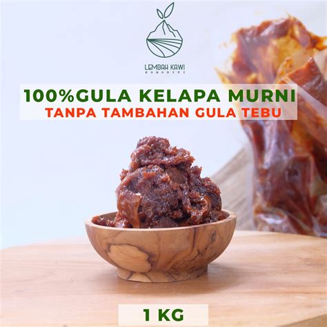 Jual GULA KELAPA ORGANIK ASLI KG COCONUT SUGAR ORGANIC GULA MERAH GULA JAWA Shopee Indonesia