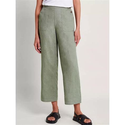 100 льон брендові прямі лляні літні брюки р 20 22 — ціна 1080 грн у каталозі Брюки Купити