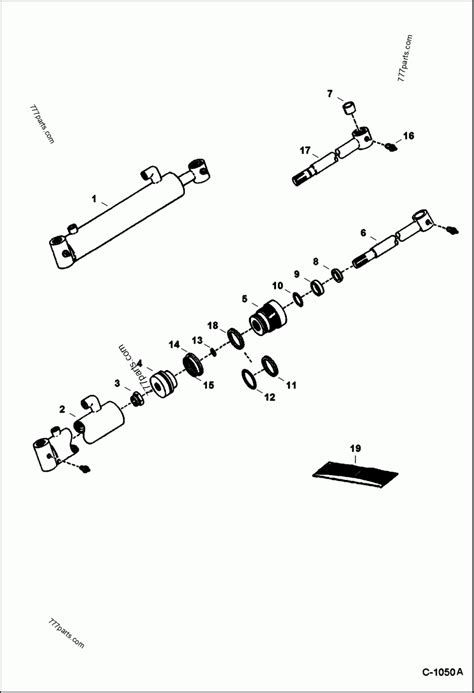 Backhoe Stabilizer Cylinder Attachments Bobcat Backhoe Loader