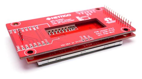 Nettigo Pcb For Wifi Enabled 24 Touch Screen With Sd Card Reader Nettigo