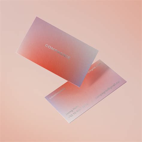 Compagnie 로고 및 명함 디자인 명함 포트폴리오 크몽