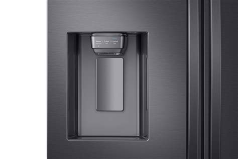Samsung Black Stainless Steel 18 Cu Ft Top Freezer Fridge With