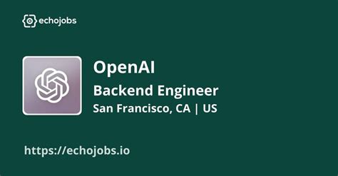 Openai Is Hiring Backend Engineer Review And Training Platform Usd