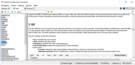Digital Discovery Waveforms Play Button Test And Measurement