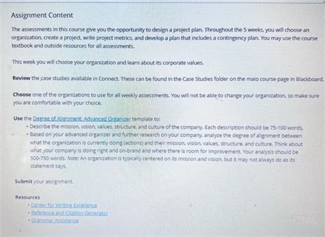 Solved Assignment Content The Assessments In This Course