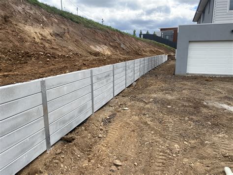 Concrete Panels For Retaining Walls Retaining Wall Construction