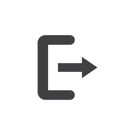 Exit Icon Set 46031730 Vector Art At Vecteezy