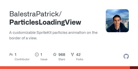 GitHub BalestraPatrick ParticlesLoadingView A Customizable SpriteKit Particles Animation On