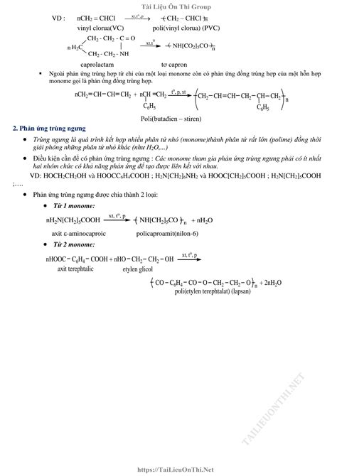 SOLUTION Live L Thuy T Tr Ng T M Polime V T Li U File Studypool
