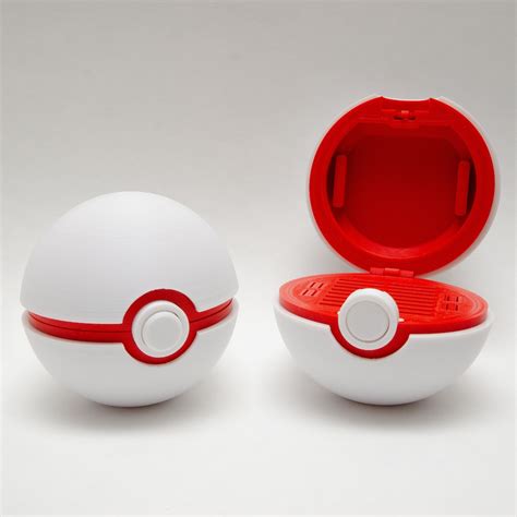Premier Ball Pokemon Poke Ball 3d Printed Switch 3ds Or Ring Holder
