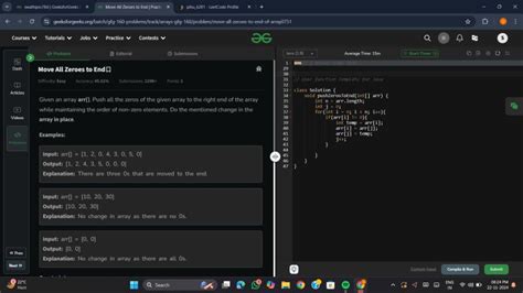 Swathi Sahani On Linkedin Geeksforgeeks Coding Problemsolving Geeksforgeeks Growthmindset…