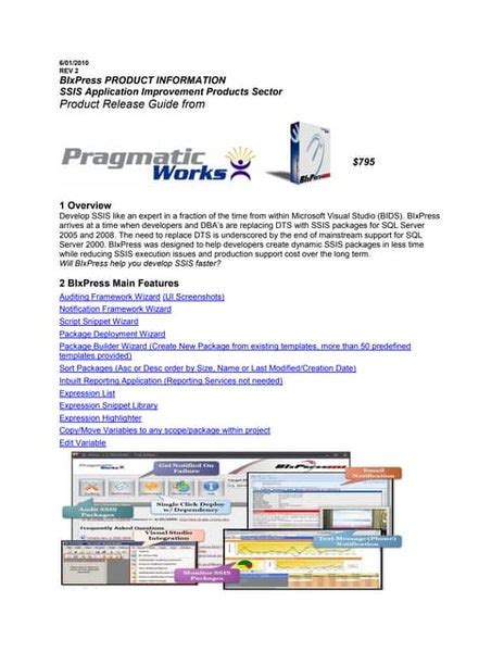 Ssis Expressions Cheatsheet
