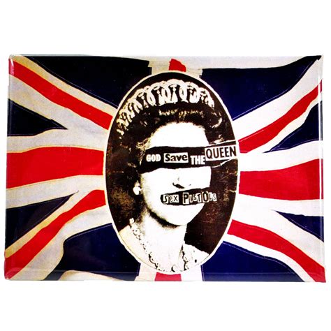 Sex Pistols God Save The Queen Magnet 445416 Rockabilia Merch Store