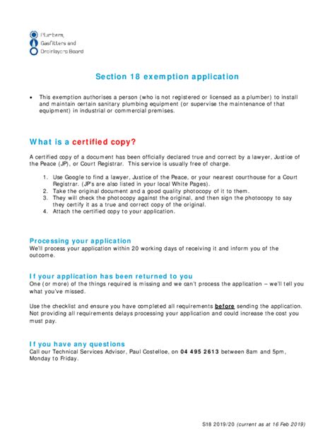 Fillable Online Section 18 Emergency Exemptions California Department Ofsection 18 Emergency