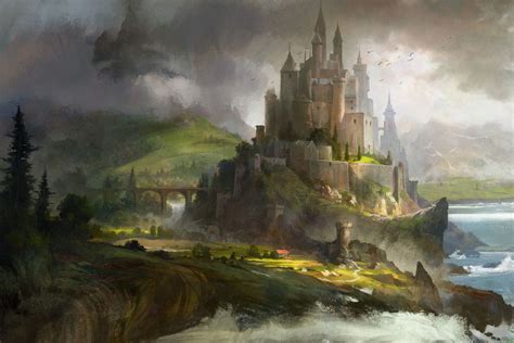Fantasy Castle Drawing ~ Excel Templates Format
