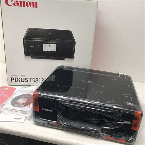 未使用0901B 未使用Canon キャノン インクジェット複合機 PIXUS TS8130 プリンター 印刷 コピー スキャナー