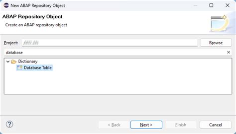 Abap Tools Work With Eclipse Table Creation