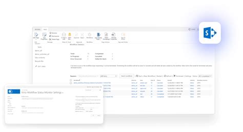 Virto Workflow Status Monitor Web Part For SharePoint