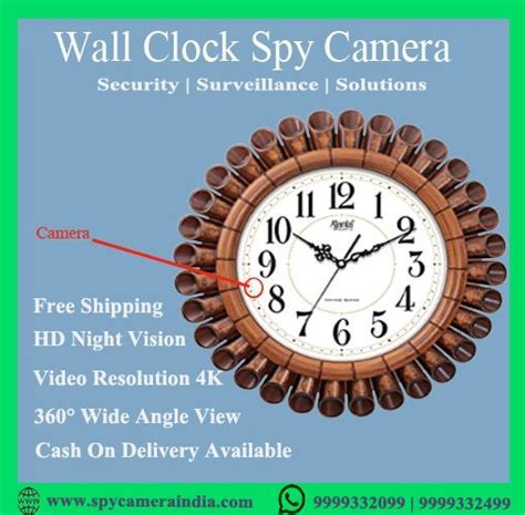 Wall Clock Spy Camera Artofit