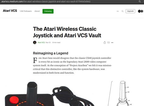 Vcs Classic Controller Discussions Various Page 3 Atari Vcs