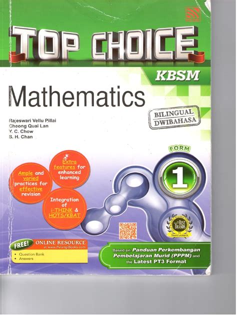Form 1 Math Pdf