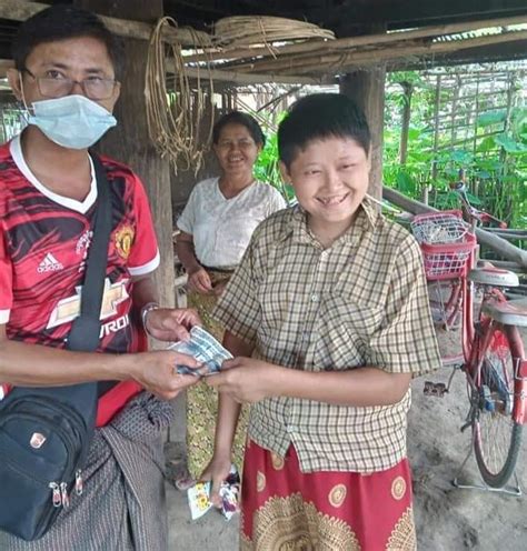 လယ်ဝေးမြို့နယ်အတွင်းရှိ မသန်စွမ်းသူများအား ကိုဗစ် ၁၉ စီးပွားရေးကုစားမှု