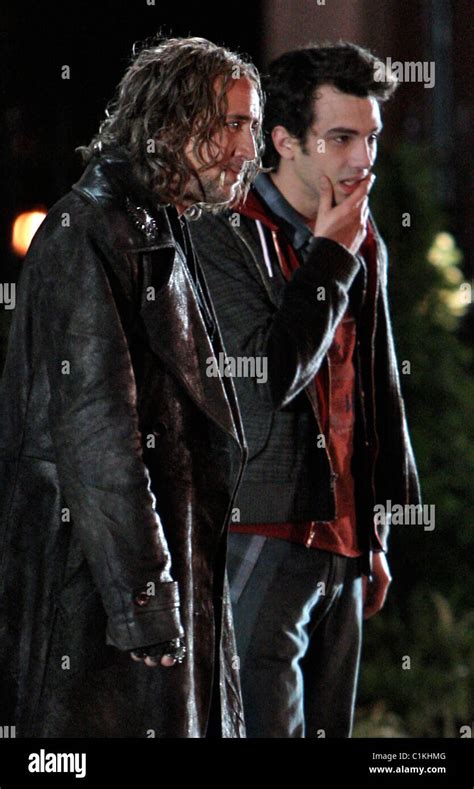 Jay Baruchel And Nicolas Cage Film A Scene For The The Sorcerers