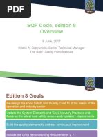 Food Manufacturing Sqf Edition 9 Checklist Pdf Food Safety Audit