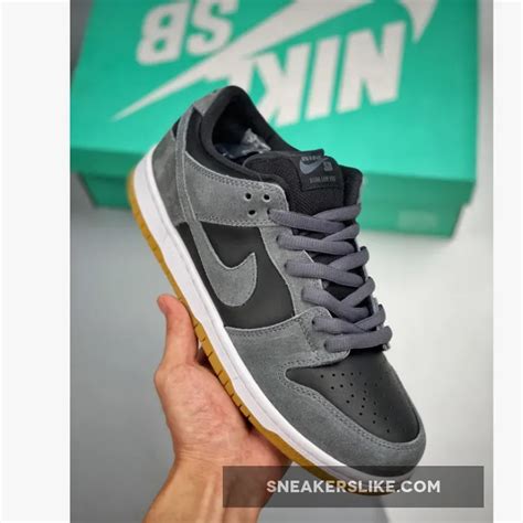 Nike Sb Dunk Low Dark Greyblack White Black And Gray Dunks