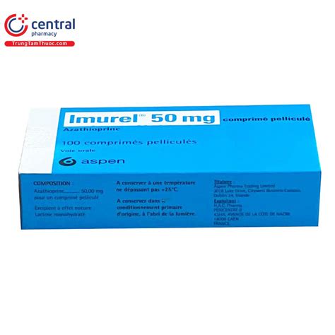 [chÍnh HÃng] Thuốc Imurel 50mg Thuốc điều Trị Lupus Ban đỏ