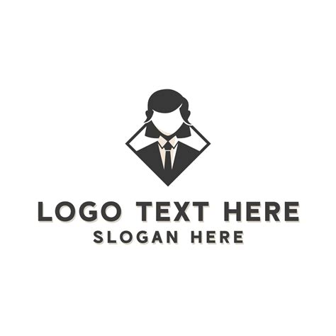 Professional Female Consultant Logo Corporate And Executive Branding
