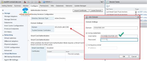 Resolved Esxi Join Domain Failed Error In Active Directory Operations