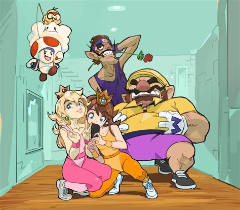 Wario And Daisy