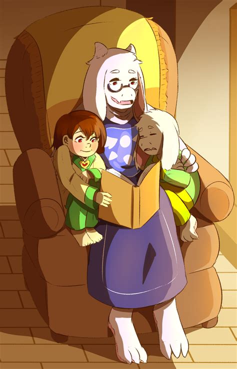 Asriel Asriel Dreemurr Chara Toriel Undertale Undertale