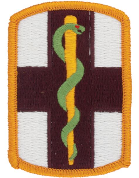 1st Medical Brigade Class A Full Color Patch Military Depot