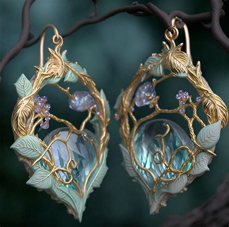Elven Earrings Smykker Inspiration Rollespil