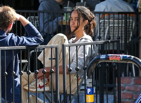 Malia Obamas New Red Hair Got Everyones Attention