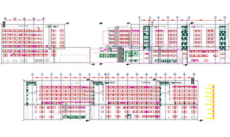 Building Elevation Design Dwg File
